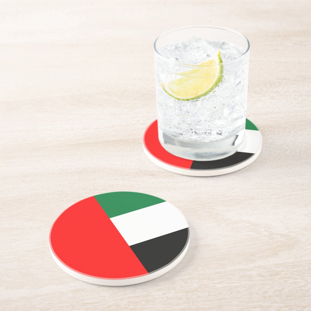 United Arab Emirates Flag Coaster, Patriotic Coaster One Size sold by ...