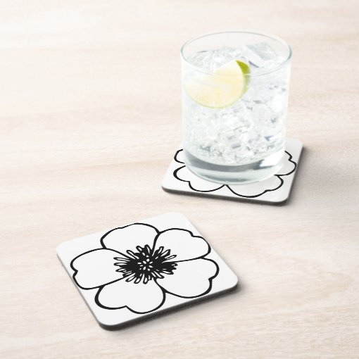 Coasters-Flowers-10 Drink Coaster | Zazzle
