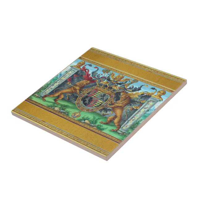 Coat of Arms Ceramic Tile | Zazzle