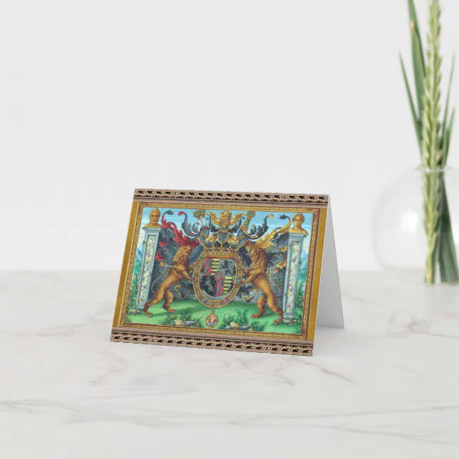Coat of Arms Greeting Card | Zazzle