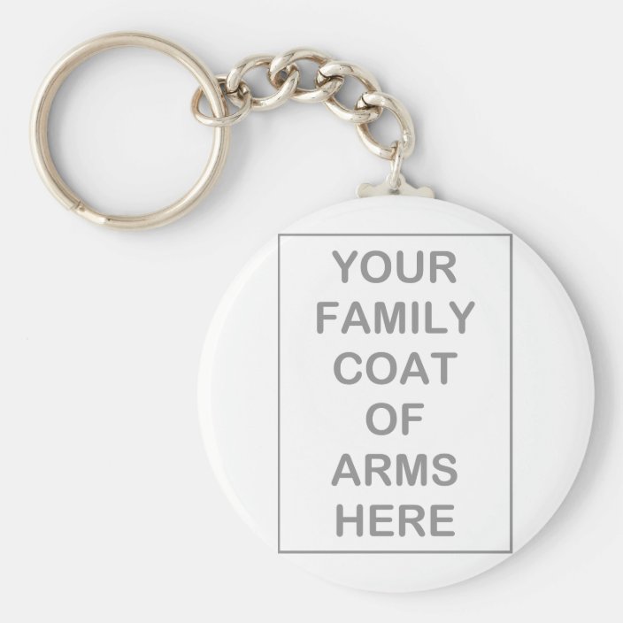 Coat of Arms Keychains/Fobs Keychain | Zazzle.com