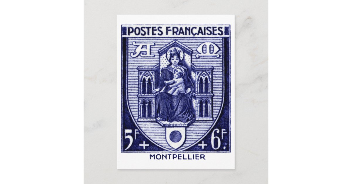 Coat of Arms, Montpellier France Postcard | Zazzle