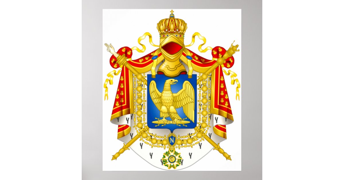 Coat of arms Napoleon Print | Zazzle