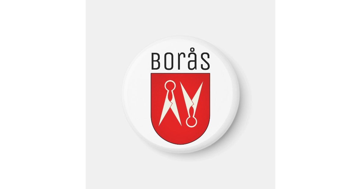 Coat of Arms of Borås, Sweden Magnet | Zazzle