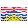Coat of Arms of British Columbia - CND License Plate | Zazzle