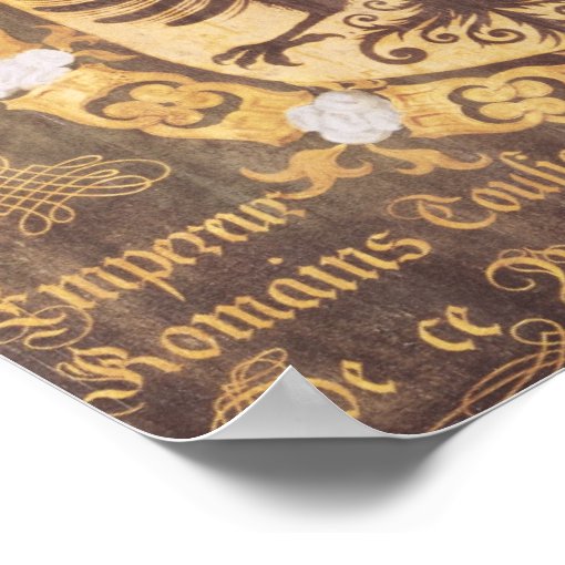 Coat of Arms of Charles V of the 23rd Chapter Poster | Zazzle