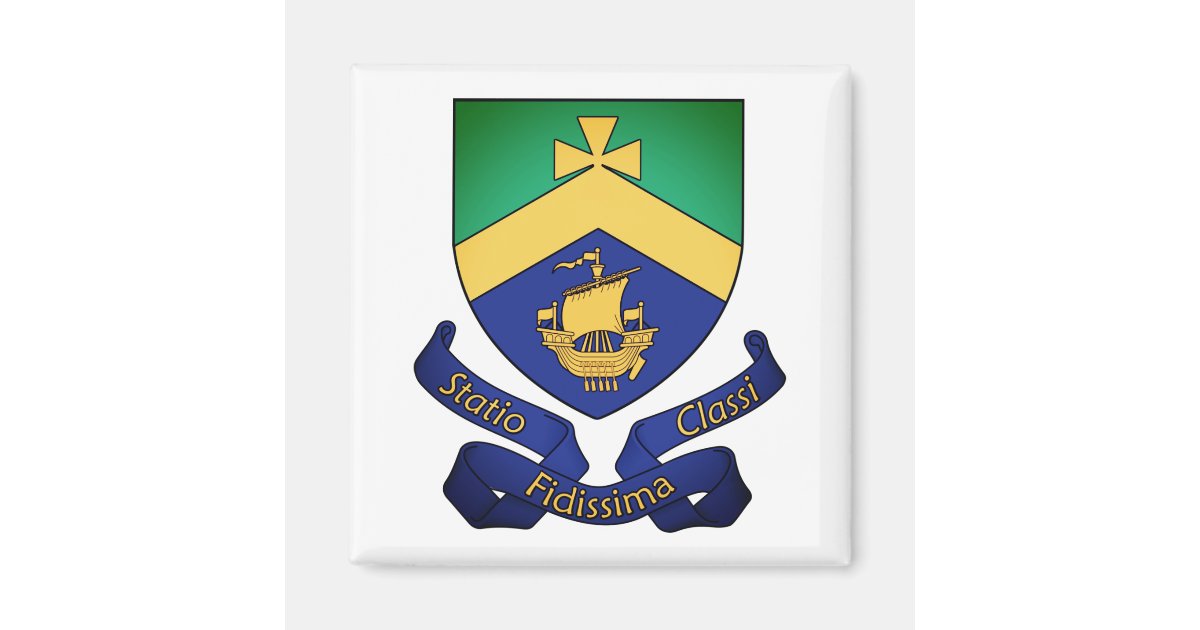 Coat of Arms of Cobh (County Cork), Ireland Magnet | Zazzle
