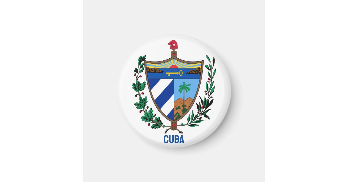 Coat of arms of Cuba Magnet | Zazzle