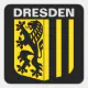 Coat of Arms of Dresden, Germany Square Sticker | Zazzle