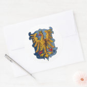 Coat of arms of Friuli Classic Round Sticker | Zazzle