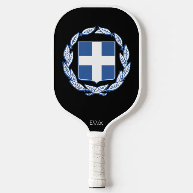 Coat of arms of Greece Pickleball Paddle | Zazzle