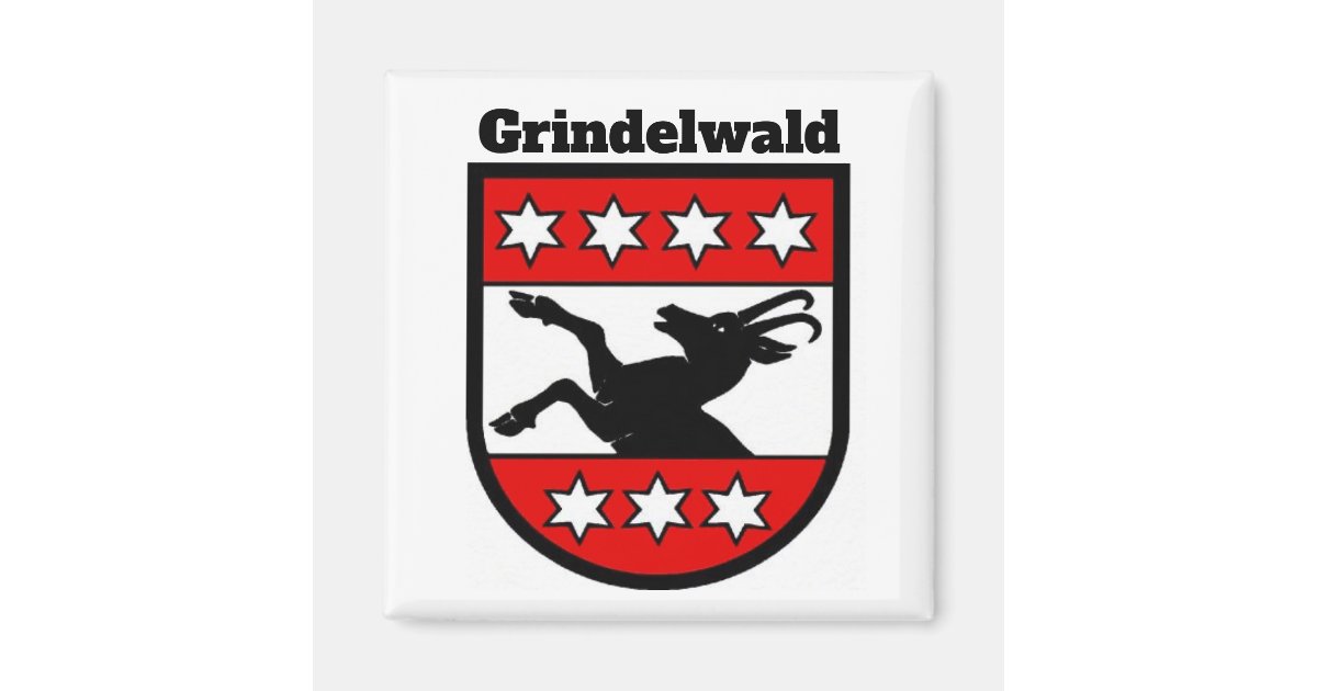 Coat of Arms of Grindelwald, Switzerland Magnet | Zazzle