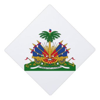 Coat of arms of Haiti Graduation Cap Topper | Zazzle