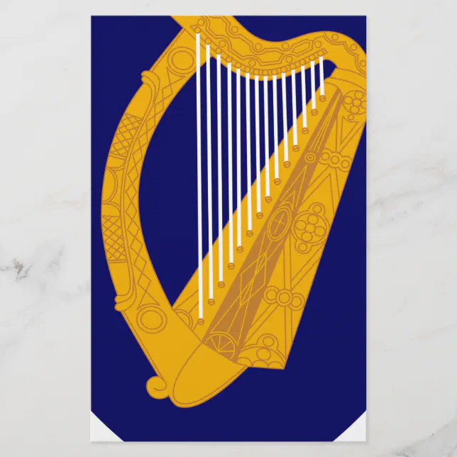 Coat of arms of Ireland - Irish Emblem Stationery | Zazzle