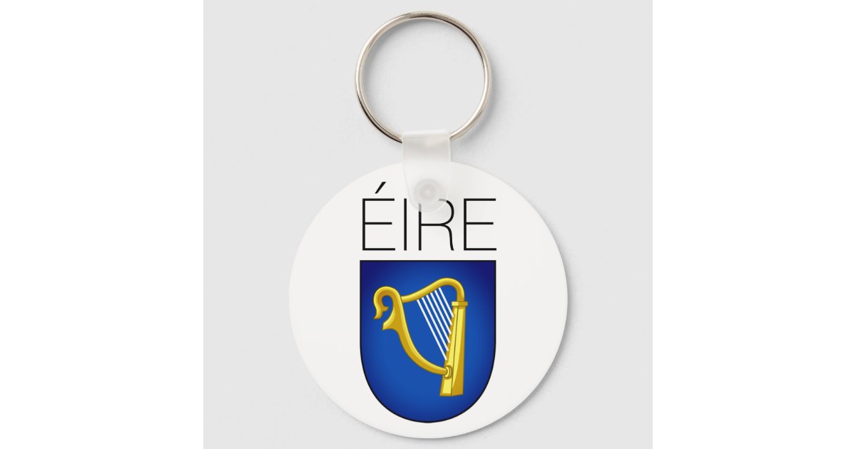 Coat of Arms of Ireland Keychain | Zazzle