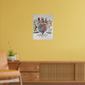 Coat of Arms of King James I of England Poster | Zazzle