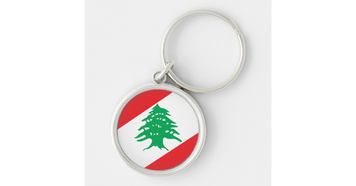 Coat of Arms of Lebanon Keychain | Zazzle