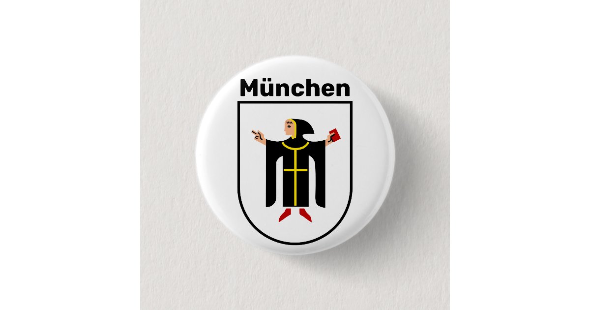 Coat of Arms of Munich Button | Zazzle