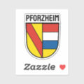 Coat of Arms of Pforzheim, Germany Sticker | Zazzle