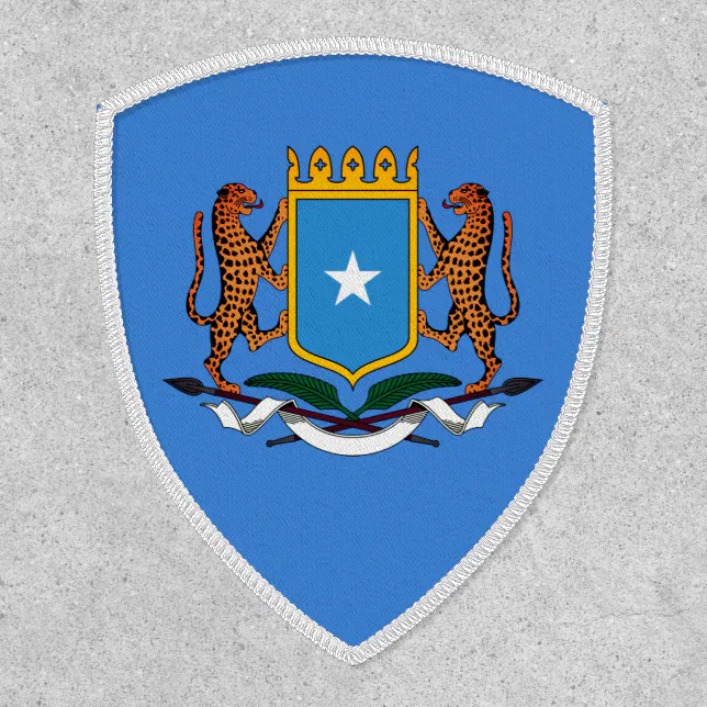 Coat of Arms of Somalia Patch | Zazzle