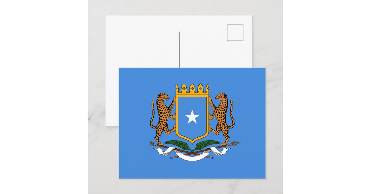 Coat of Arms of Somalia Postcard | Zazzle
