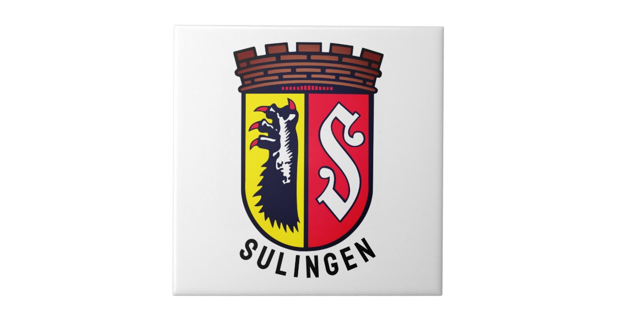 Coat of Arms of Sulingen, Germany Ceramic Tile | Zazzle