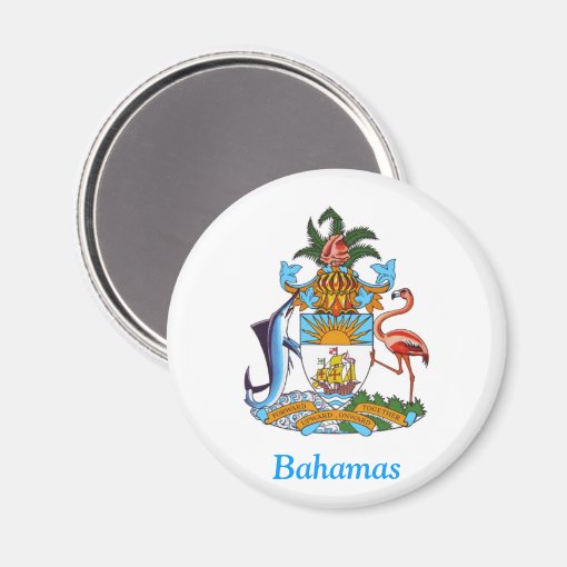 Coat of arms of the Bahamas Magnet | Zazzle