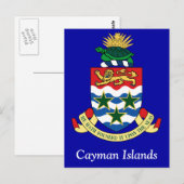 Coat of arms of the Cayman Islands Postcard | Zazzle