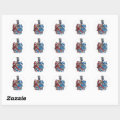 Coat of Arms of the Ludwig Von Mises Family Classic Round Sticker | Zazzle