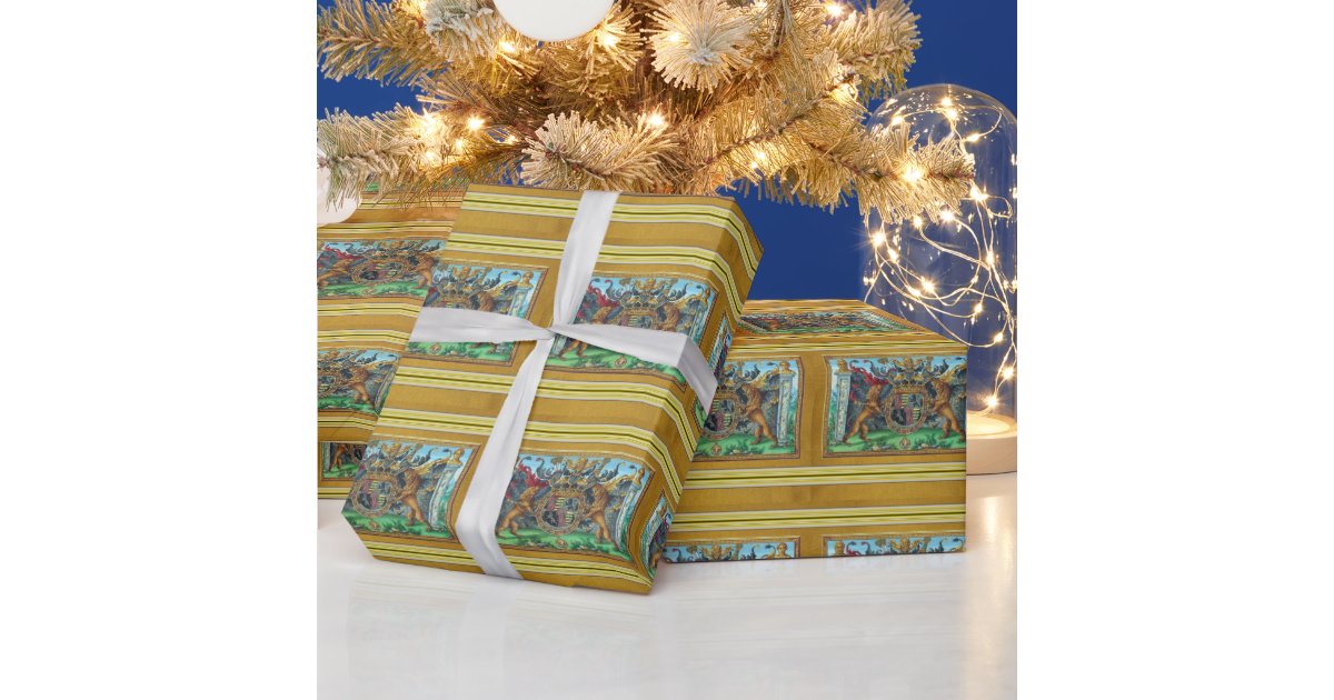 Coat of Arms Wrapping Paper | Zazzle