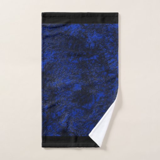 Cobalt blue bath towel set | Zazzle