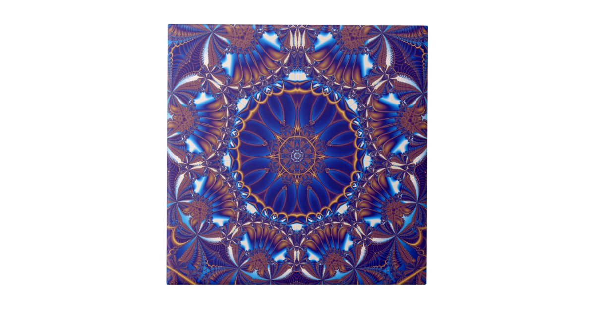 cobalt custom ceramic tile | Zazzle