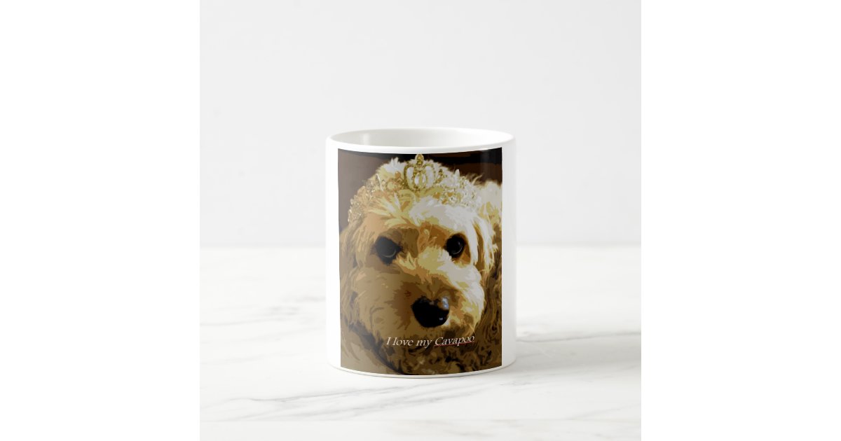 CobaltMoonDesign I Love my Cavapoo Mug | Zazzle