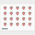 COBB FAMILY CREST - COBB COAT OF ARMS CLASSIC ROUND STICKER | Zazzle