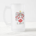 COBB FAMILY CREST - COBB COAT OF ARMS FROSTED GLASS BEER MUG | Zazzle