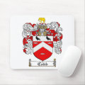 COBB FAMILY CREST - COBB COAT OF ARMS MOUSE PAD | Zazzle