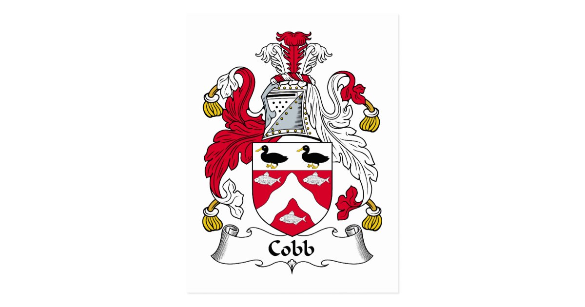 Cobb Family Crest Postcard | Zazzle.com