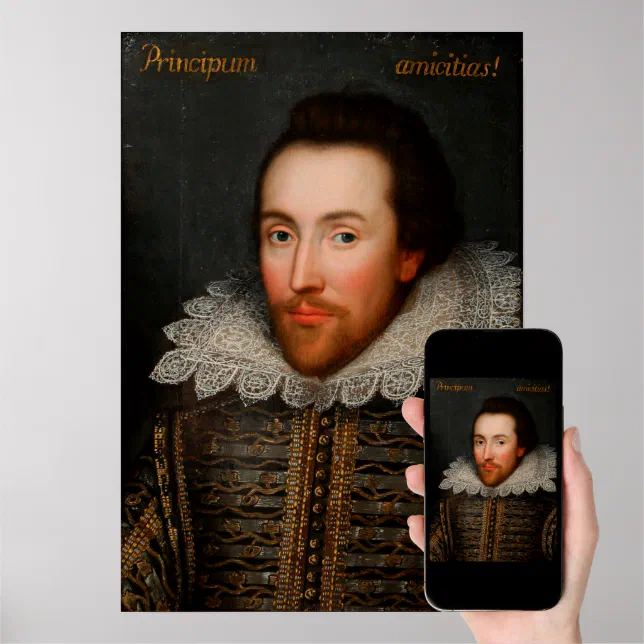 Cobbe Portrait William Shakespeare Poster | Zazzle