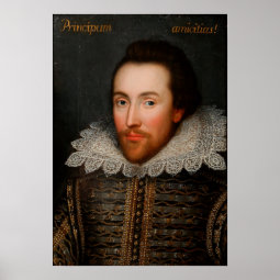 Cobbe Portrait William Shakespeare Poster | Zazzle