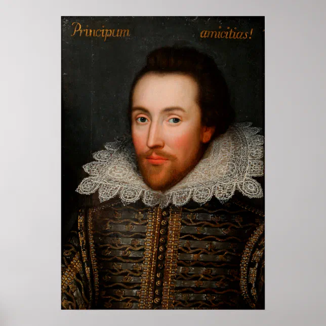 Cobbe Portrait William Shakespeare Poster | Zazzle
