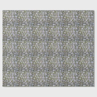 Cobblestone Wrapping Paper | Zazzle