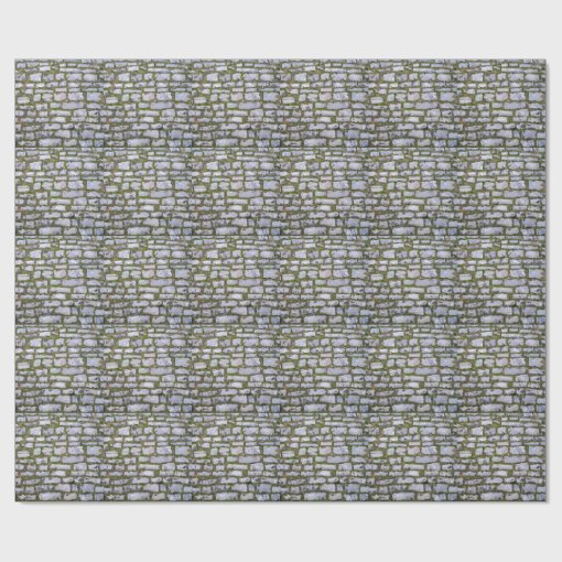 Cobblestone Wrapping Paper | Zazzle