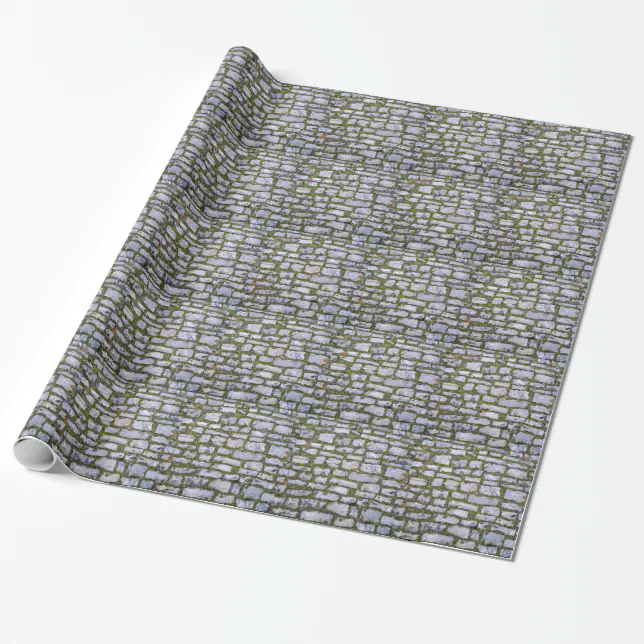 Cobblestone Wrapping Paper | Zazzle