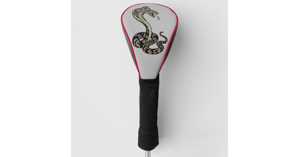 cobra snake golf head cover | Zazzle
