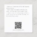 Cobra Snake Tattoo Aftercare Instructions QR Code Square Business Card ...