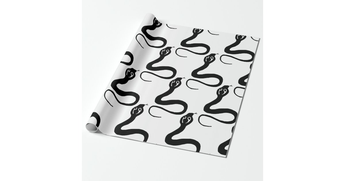 Cobra Snake Wrapping Paper | Zazzle