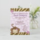 Cocalo Jacana Monkey Baby Shower Invitations | Zazzle