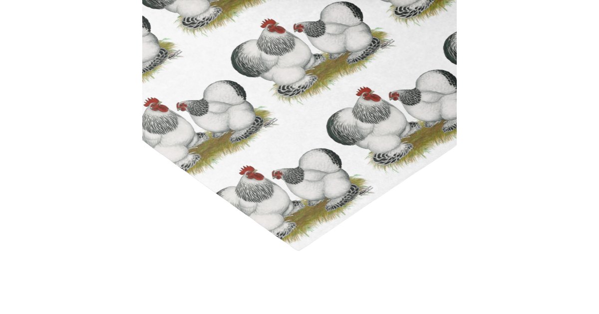 Cochin Columbian Bantams Tissue Paper | Zazzle