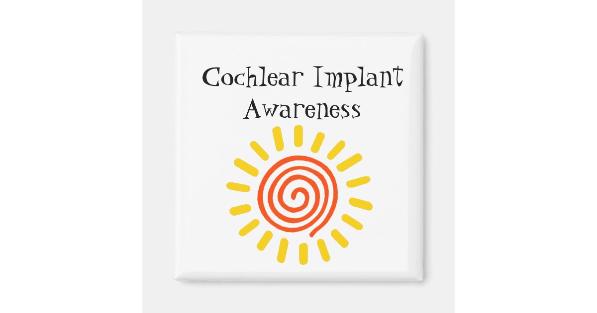 Cochlear Implant Awareness Magnet | Zazzle