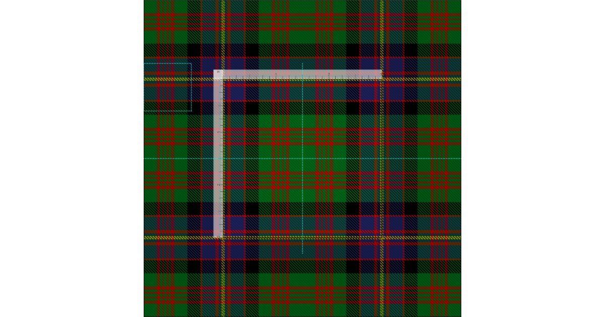 Cochrane Clan Tartan Fabric | Zazzle